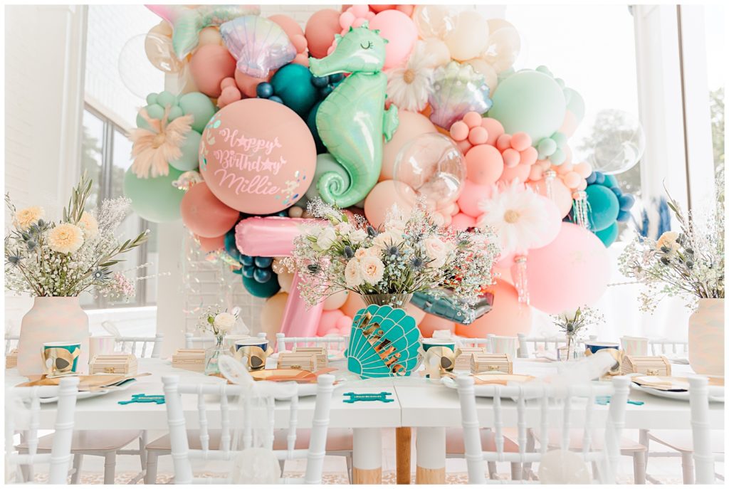 A "Shellebration" Themed Birthday Party | Raleigh, NC ...