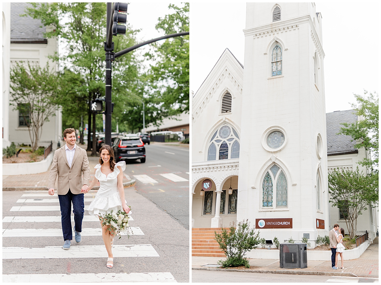 Amber + Tyler | Merrimon-Wynne House & Downtown Raleigh Engagement ...