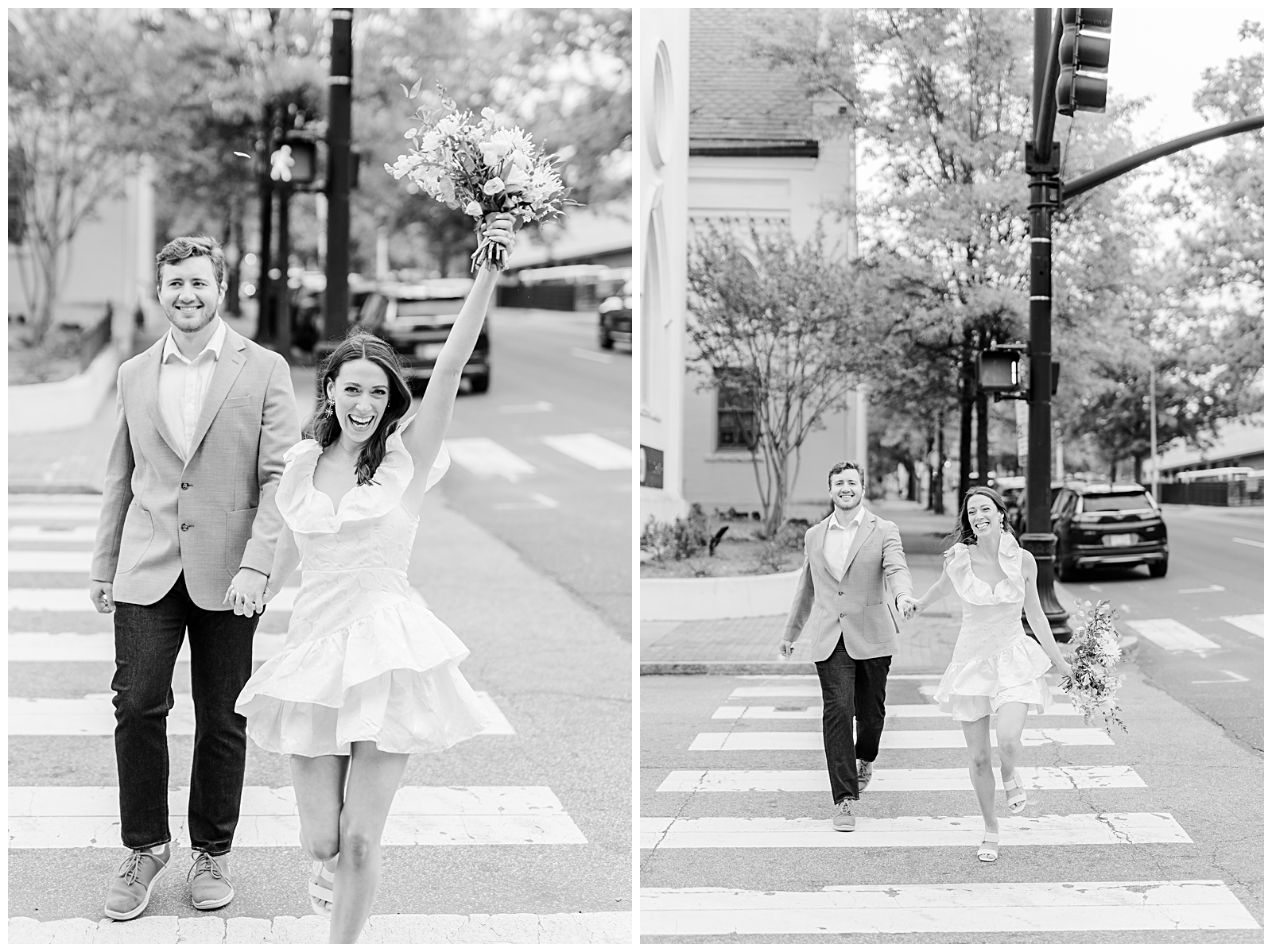 Amber + Tyler | Merrimon-Wynne House & Downtown Raleigh Engagement ...