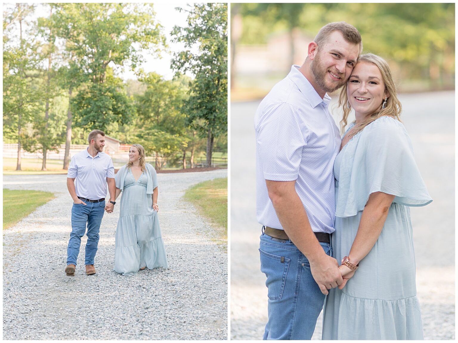 Ashlyn + Trever’s Southern Grace Farms Engagement | Clayton, North ...