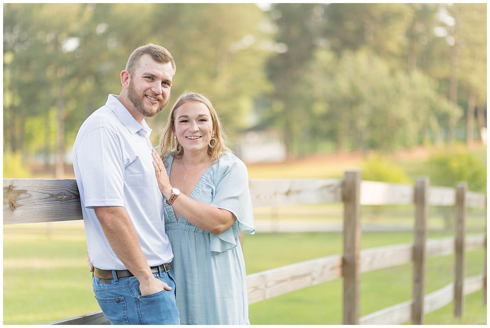 Ashlyn + Trever’s Southern Grace Farms Engagement | Clayton, North ...